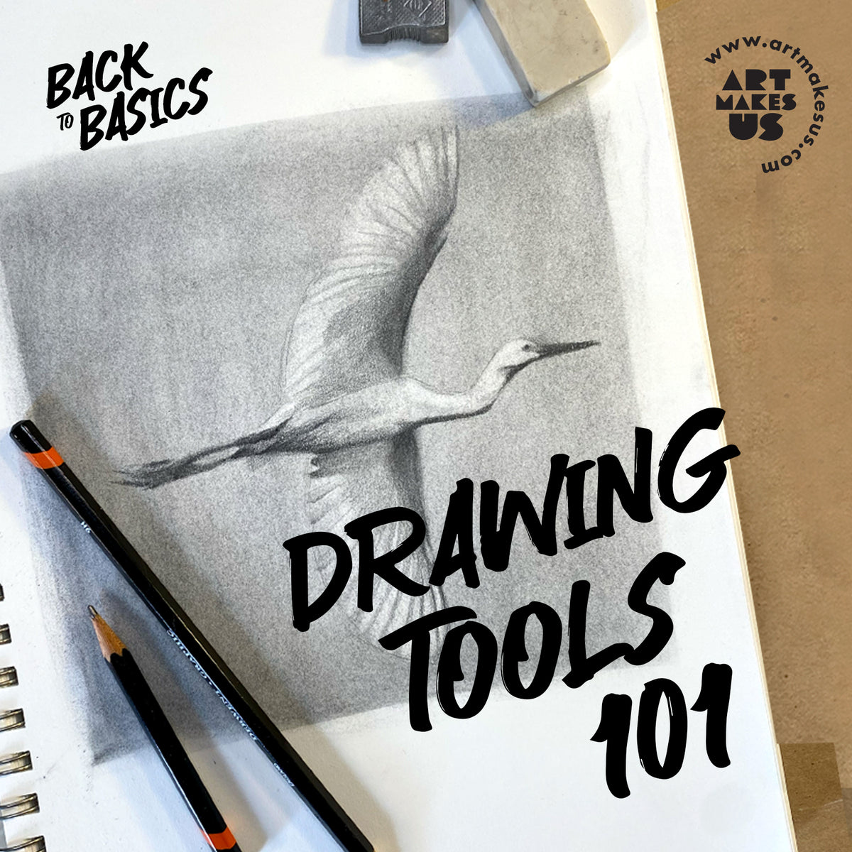 Back to Basics: Drawing Tools 101 | Instant Access! | Art Makes Us