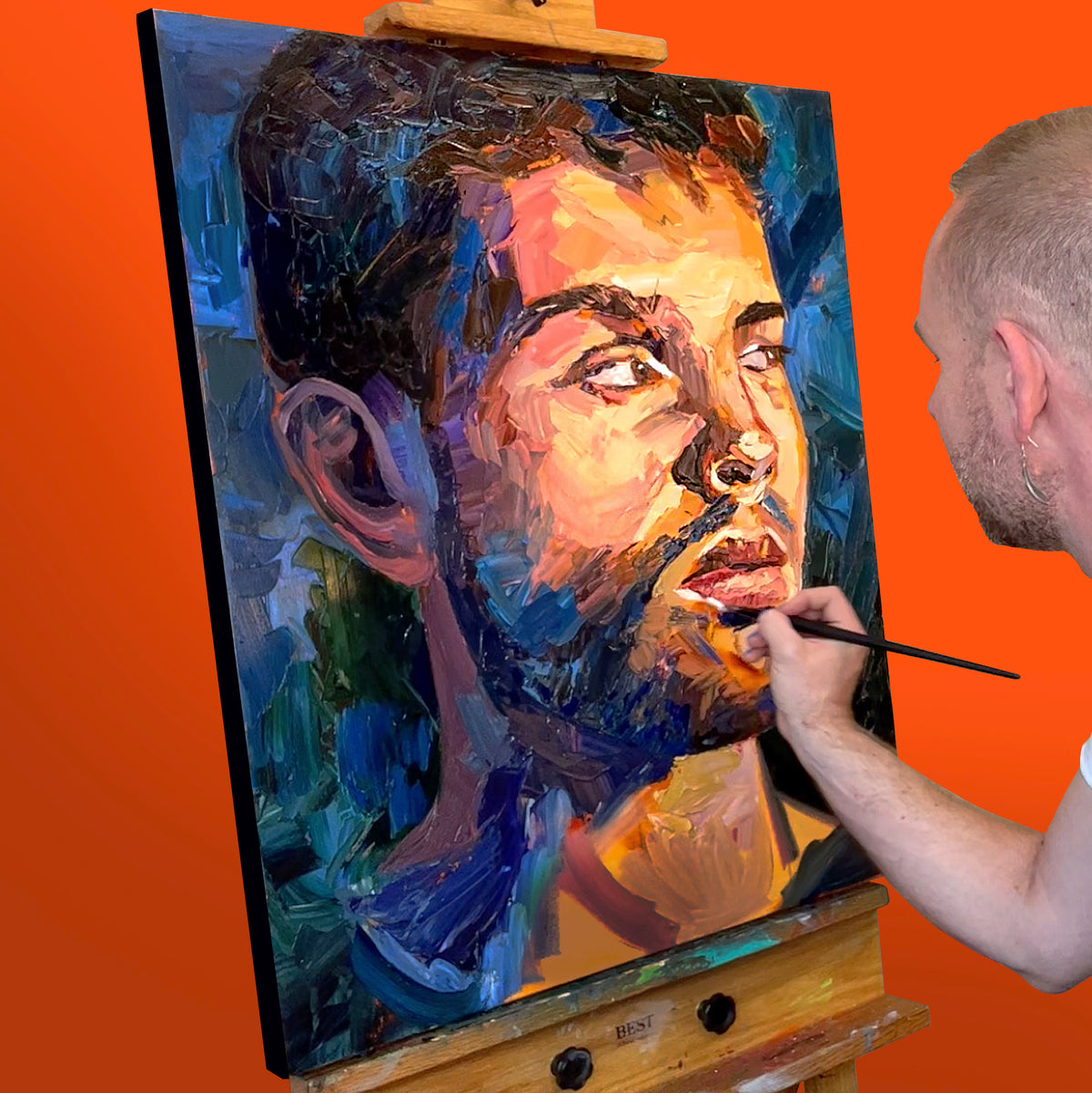Expressive Portrait Painting Workshop | Instant Access! | Art Makes Us