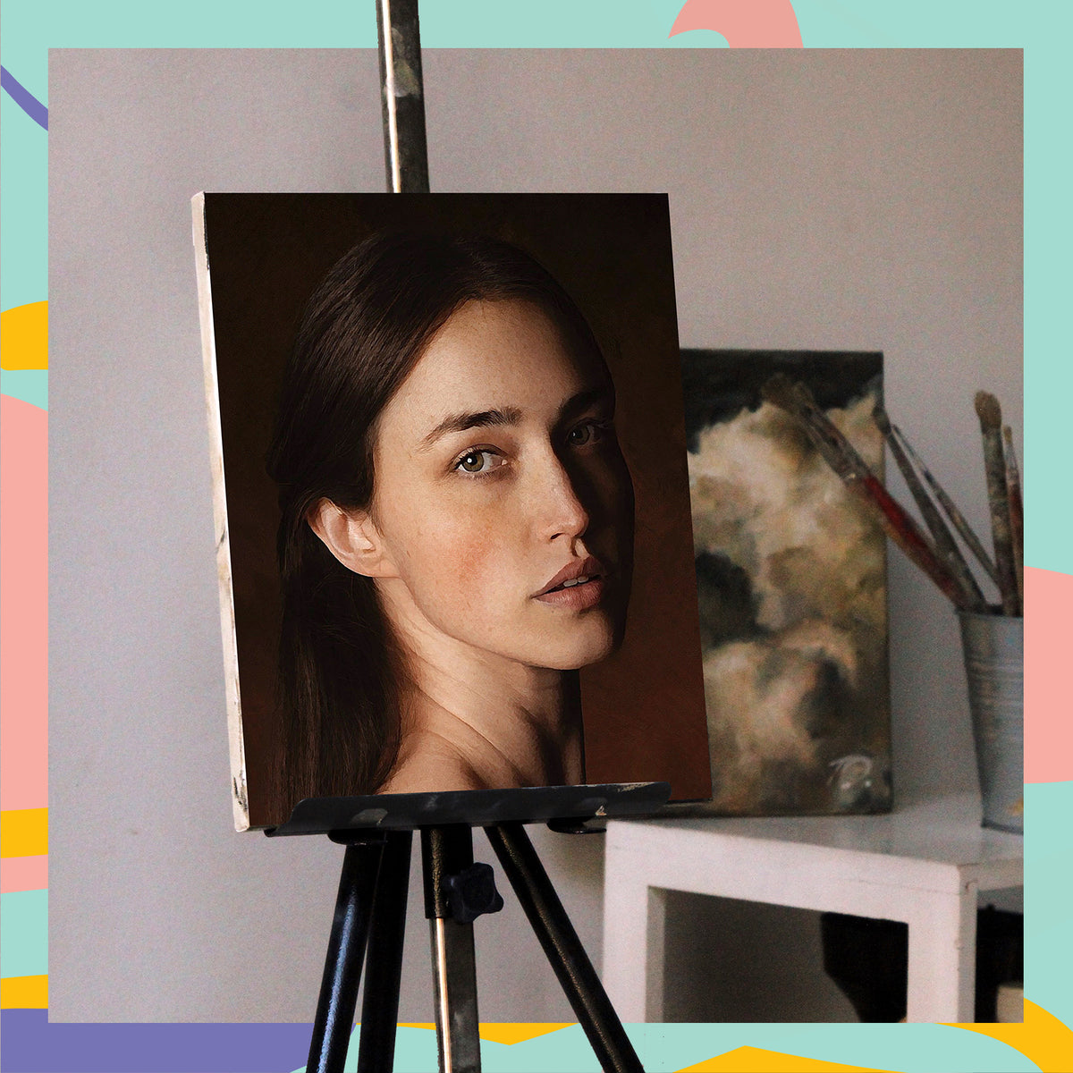 Learn to Paint Portraits in Acrylic | Instant Access! | Art Makes Us